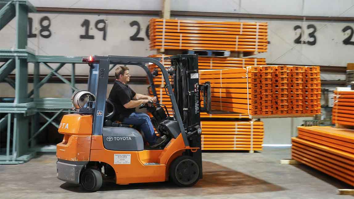 Sales of Material Handling Equipment